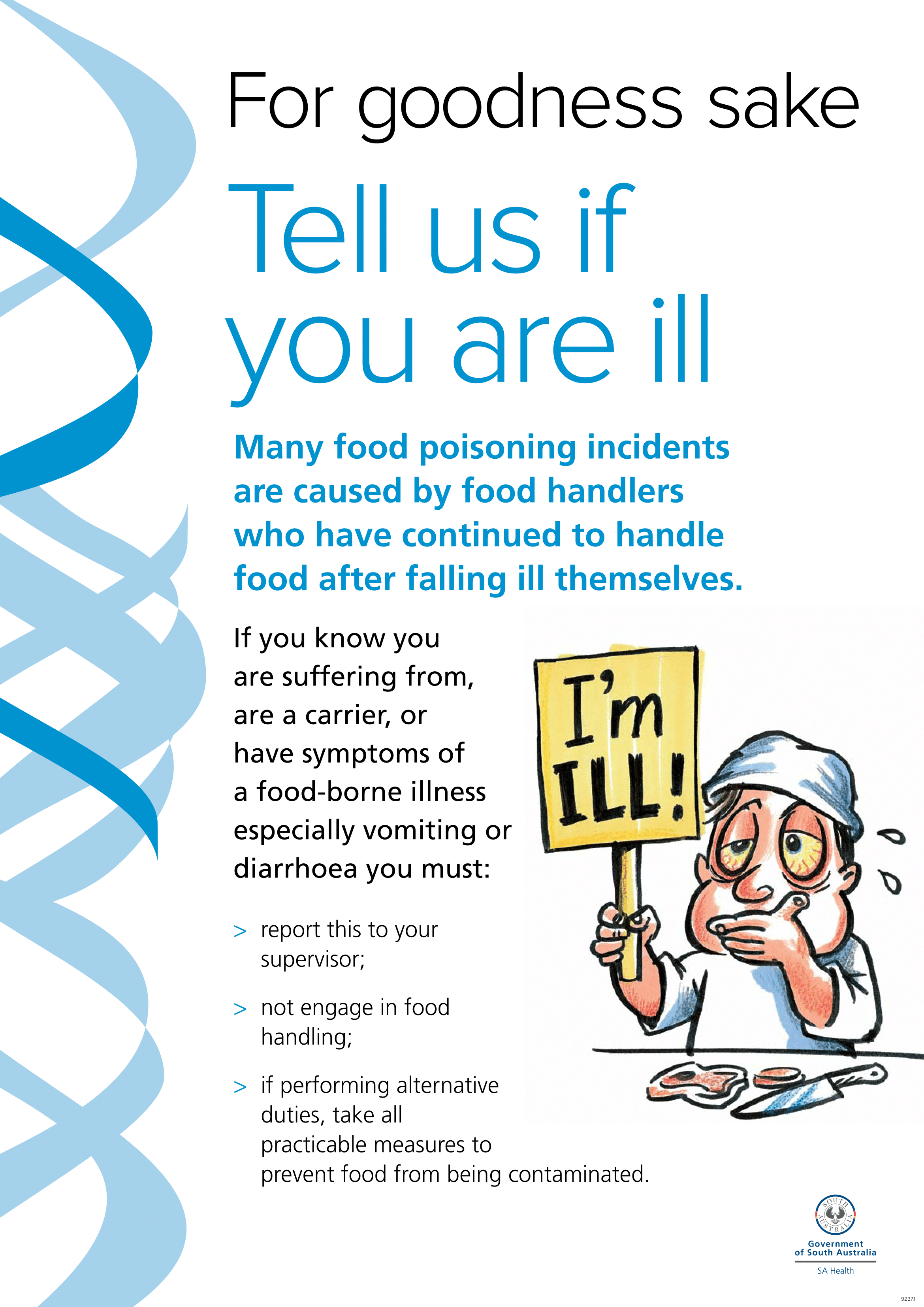 Food Safety Posters Poster Template