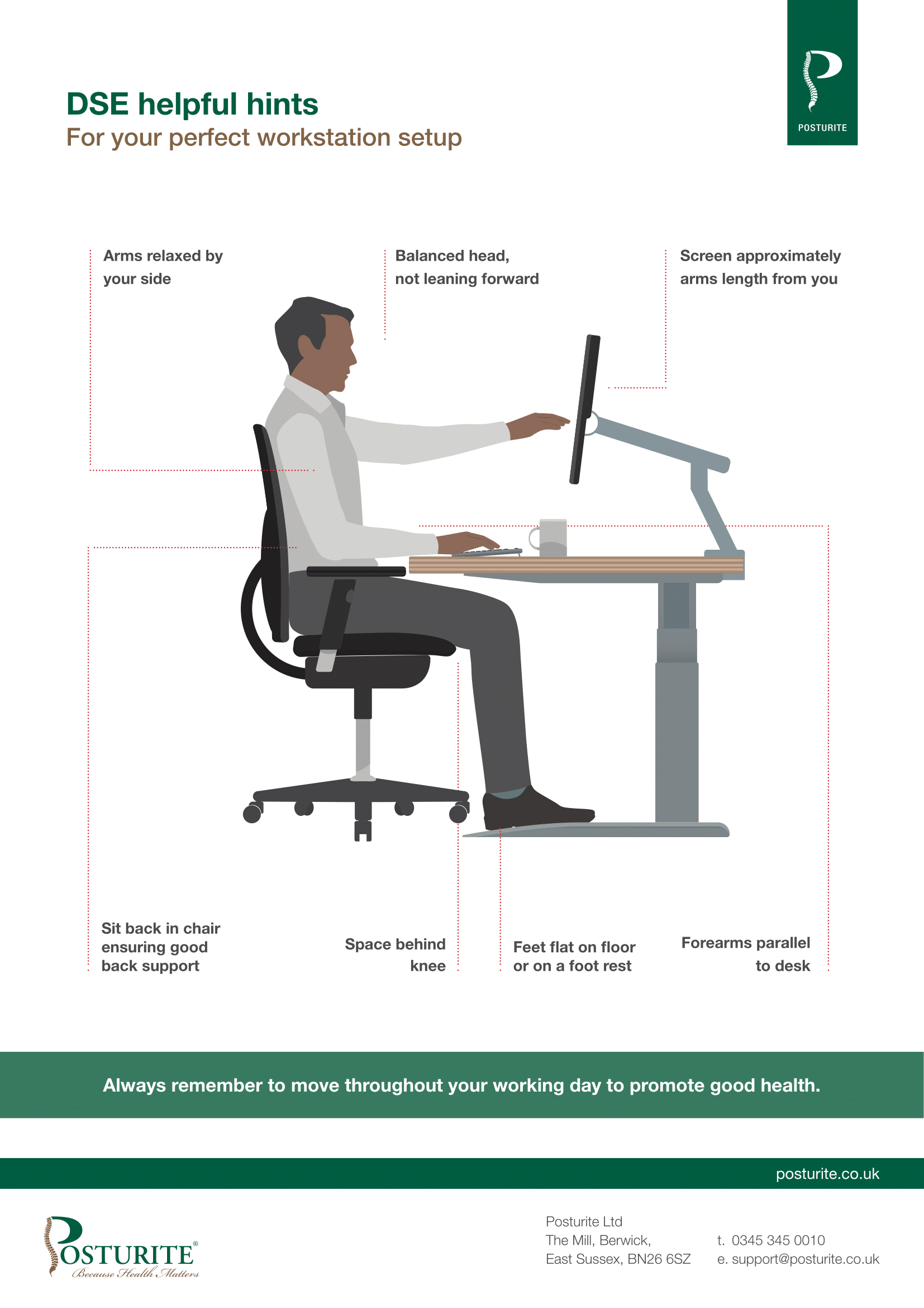 Computer Screen & VDU Safety Posters | Poster Template