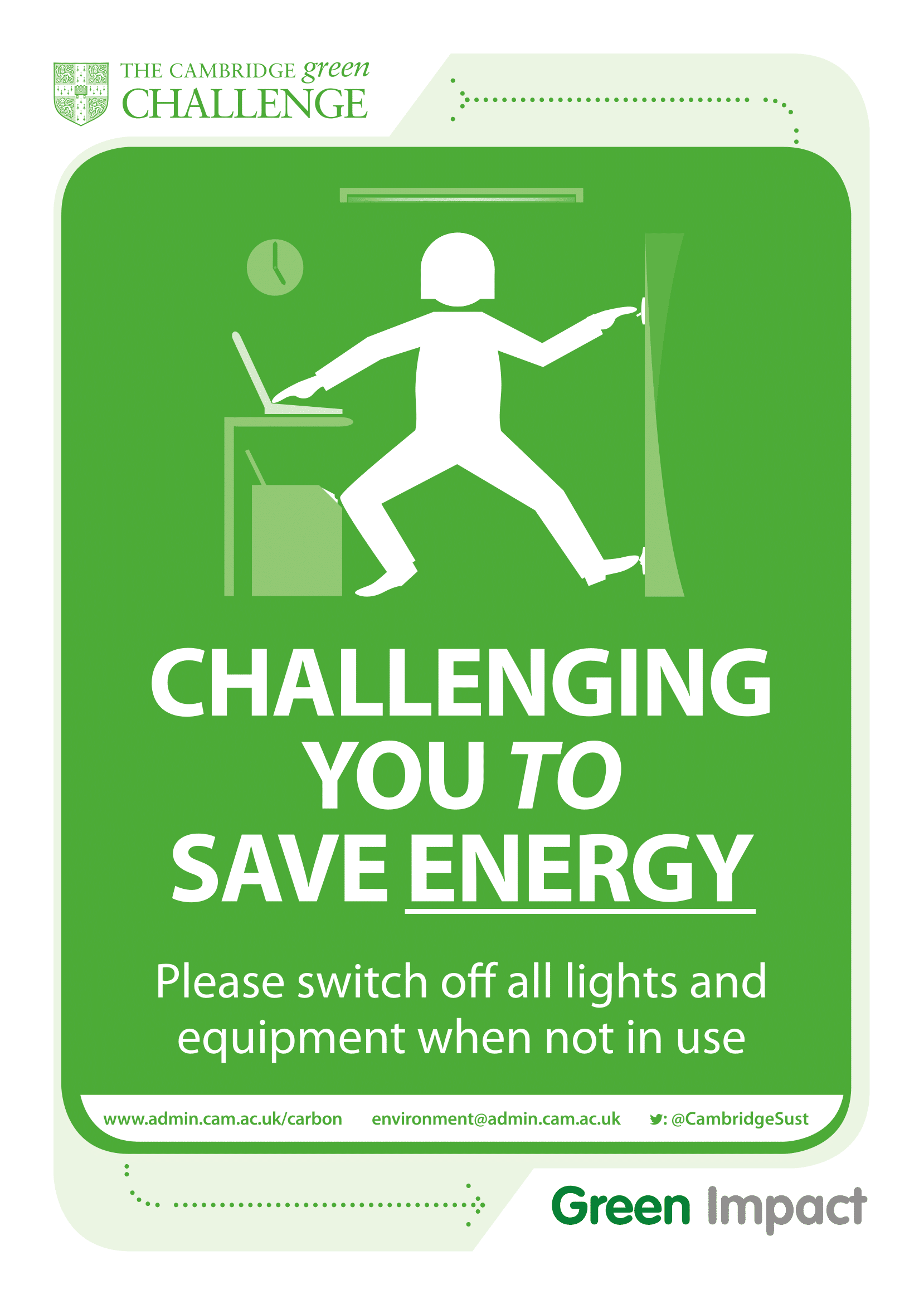 Save Energy Posters | Poster Template