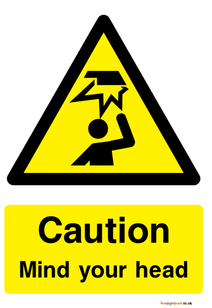 Free Printable Mind Your Head Signs - Printable Templates
