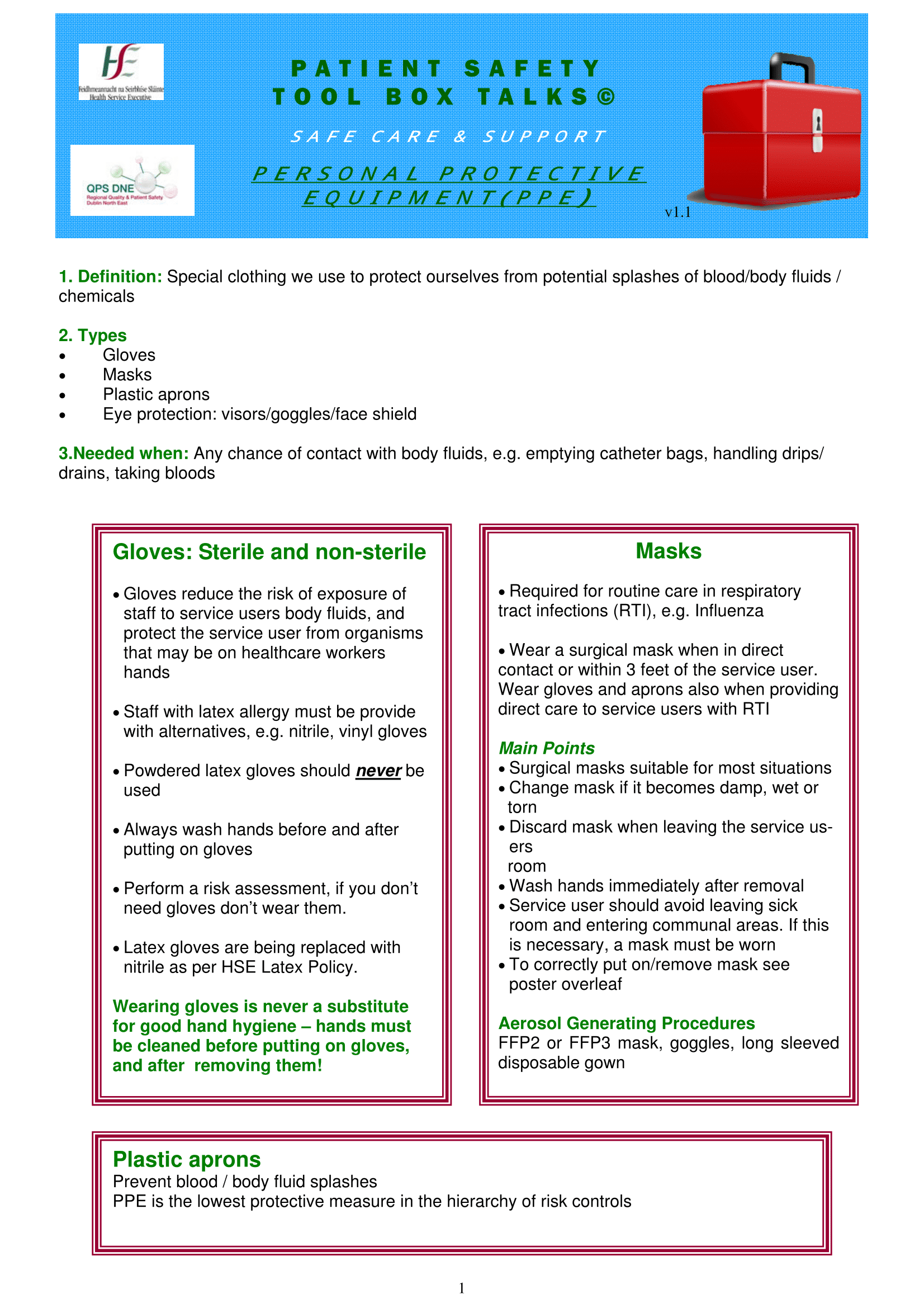 Personal Protective Equipment (PPE) Posters | Poster Template