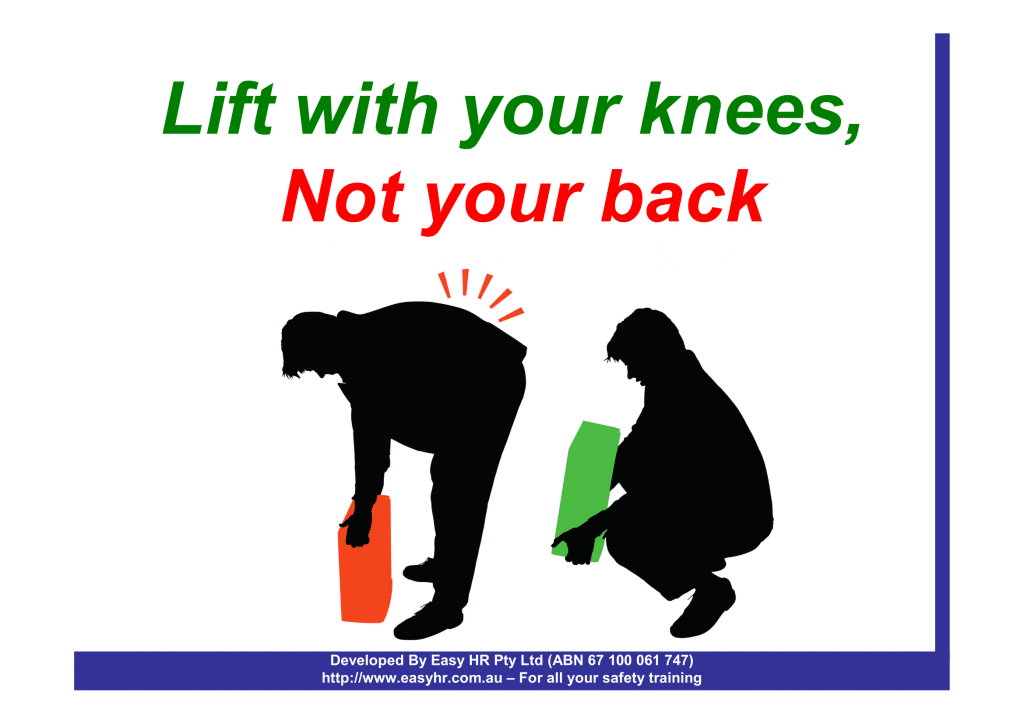 Manual Handling Posters | Poster Template