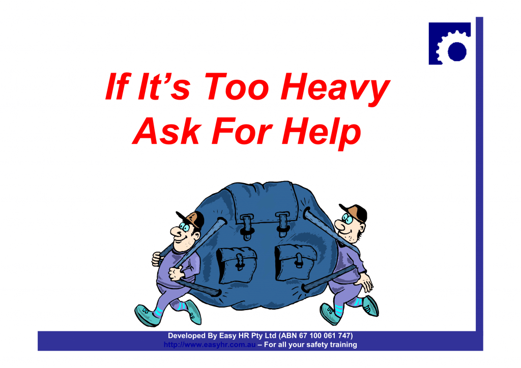 Manual Handling Posters | Poster Template