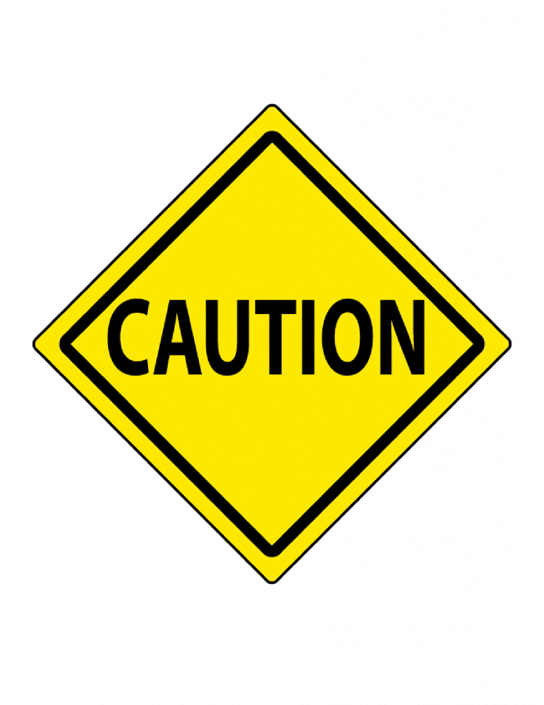 Road Hazard Signs | Poster Template