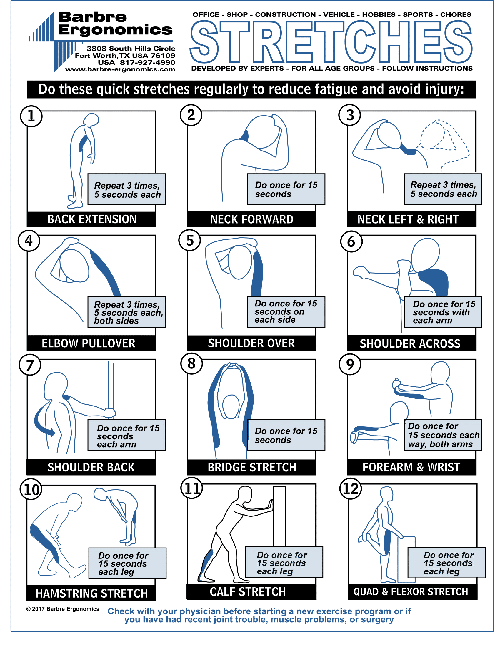 Computer Screen & VDU Safety Posters | Poster Template