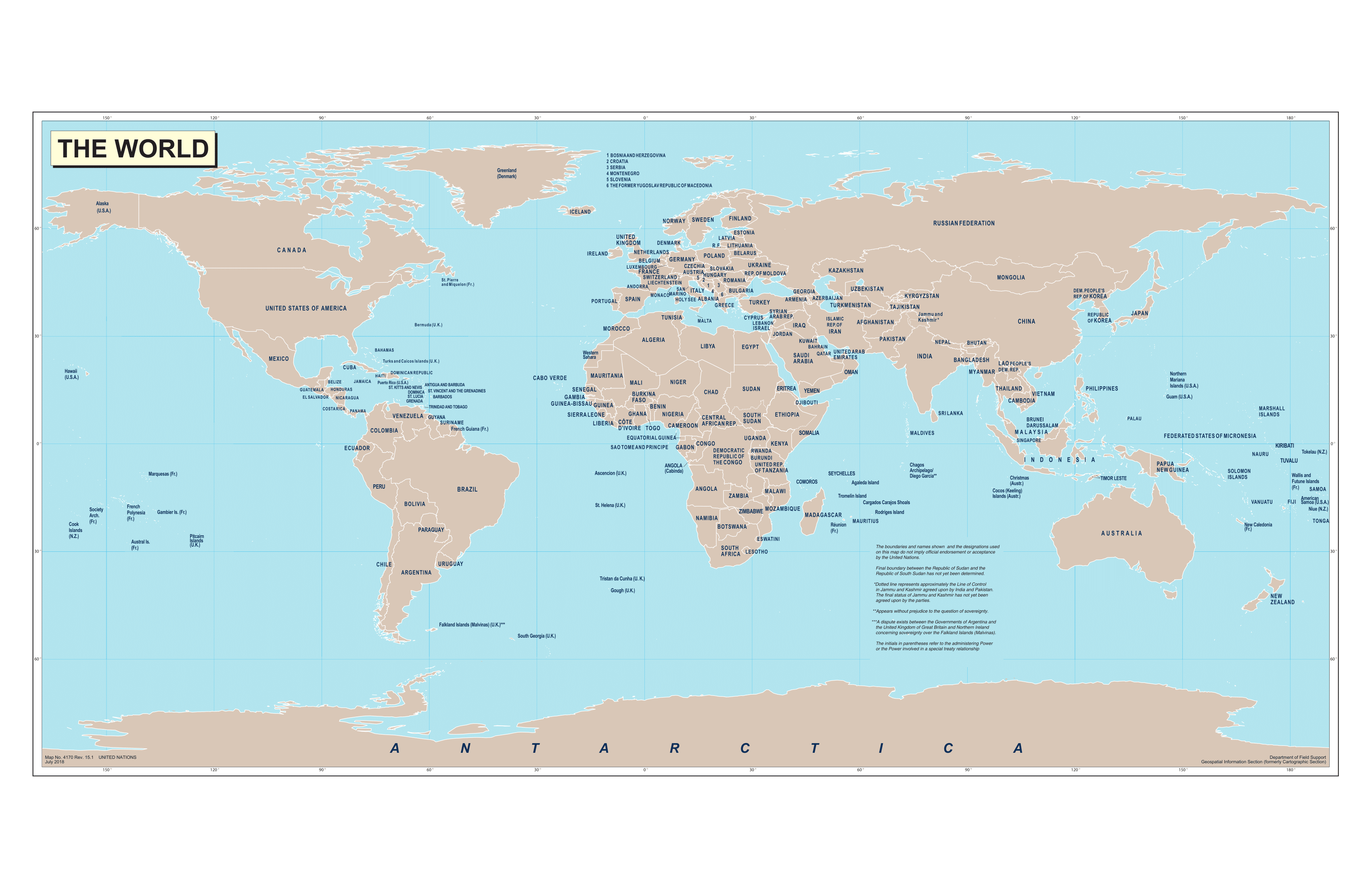 Geography Printable Maps